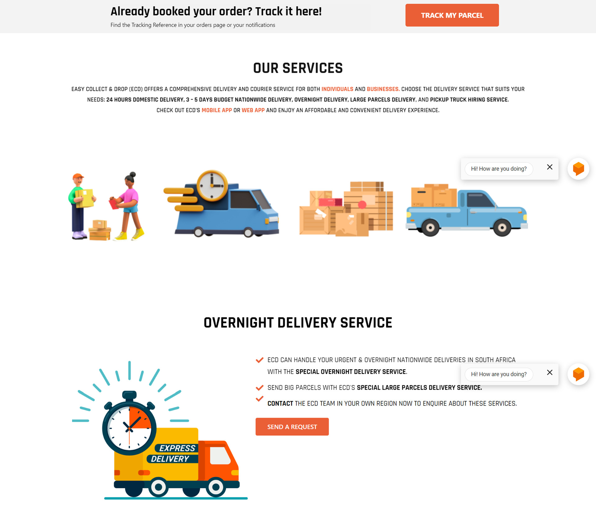 Portfolio - Easy Collect & Drop Services