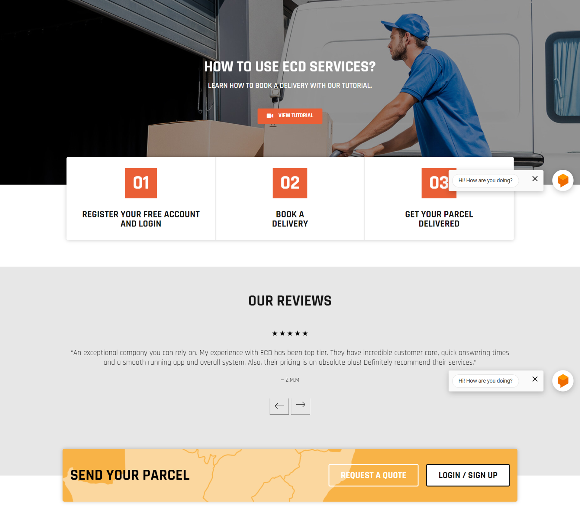 Portfolio - Easy Collect & Drop Services